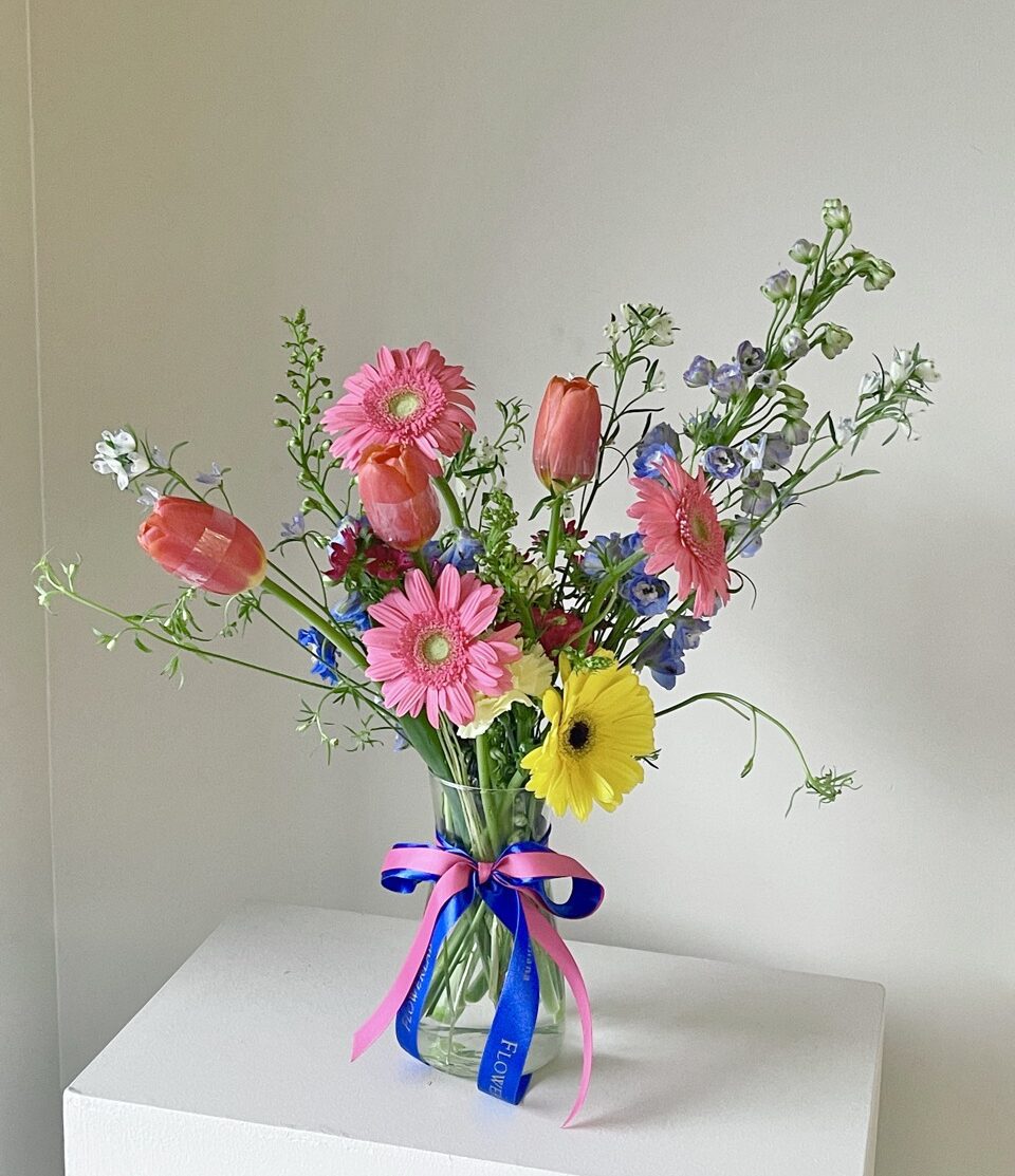 Mix flower vase - V22 - Luxury Korean Style Flower